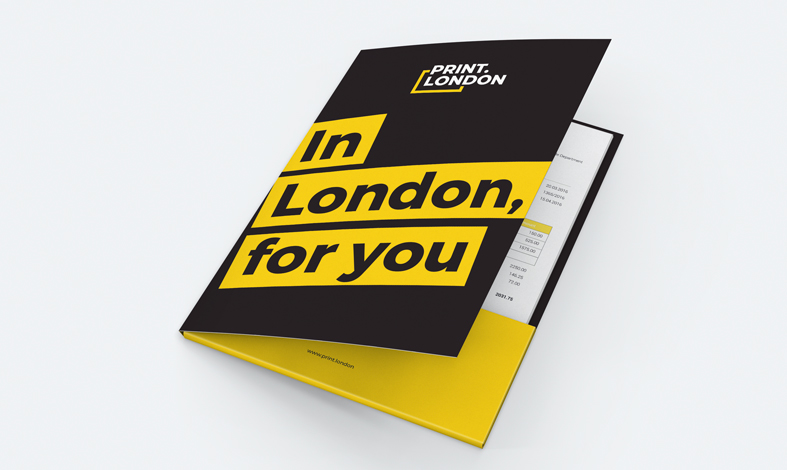 Folders | Personalised Presentation Folder Printing | Print.London